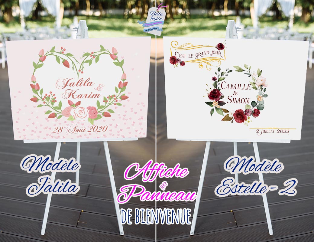 Affiches et panneaux de bienvenue - Bellu Fogliu